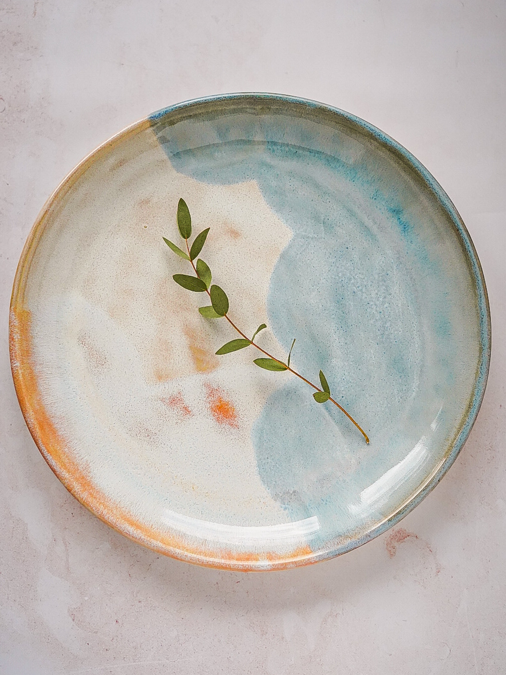 Coastal Drift Plate — Marinski Heartmades